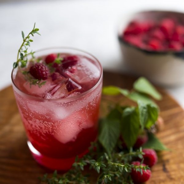 Raspberry Shrub Soda by Heidi - Santa Fe Farmers' Market Institute